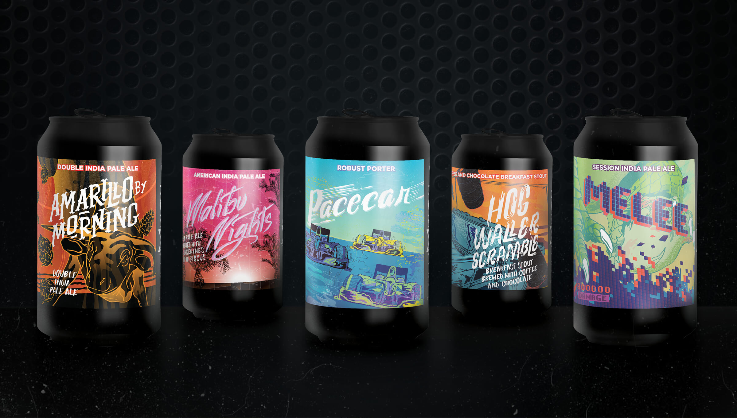 Champion Brewing Branding & Beer Can Design | Watermark Design